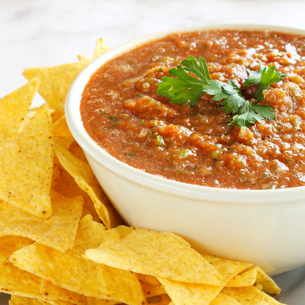 Easy Restaurant Style Salsa - The Busy Baker
