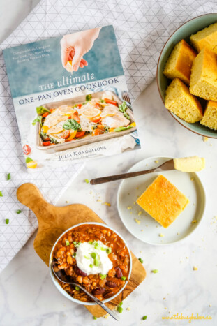 Healthier Low Fat Cornbread (Made with Applesauce!) - The Busy Baker