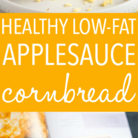 Healthier Low Fat Cornbread (Made with Applesauce!) - The Busy Baker
