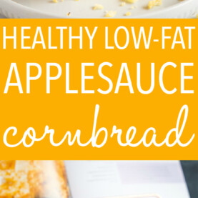 Healthier Low Fat Cornbread (Made with Applesauce!) - The Busy Baker