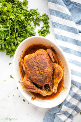 How to Make Rotisserie Chicken at Home! - The Busy Baker