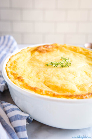 Best Ever Creamy Mashed Potatoes {Holiday Side Dish} - The Busy Baker