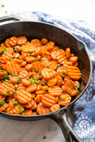 Asian-Style Honey Glazed Carrots - The Busy Baker