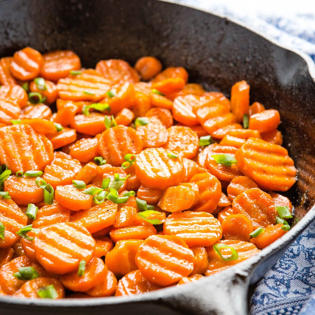 Asian-Style Honey Glazed Carrots - The Busy Baker