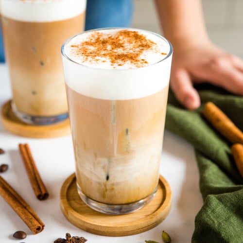 Dirty Chai Latte (Iced or Hot) - The Busy Baker