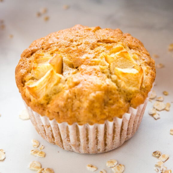 Apple Oat Muffins - The Busy Baker