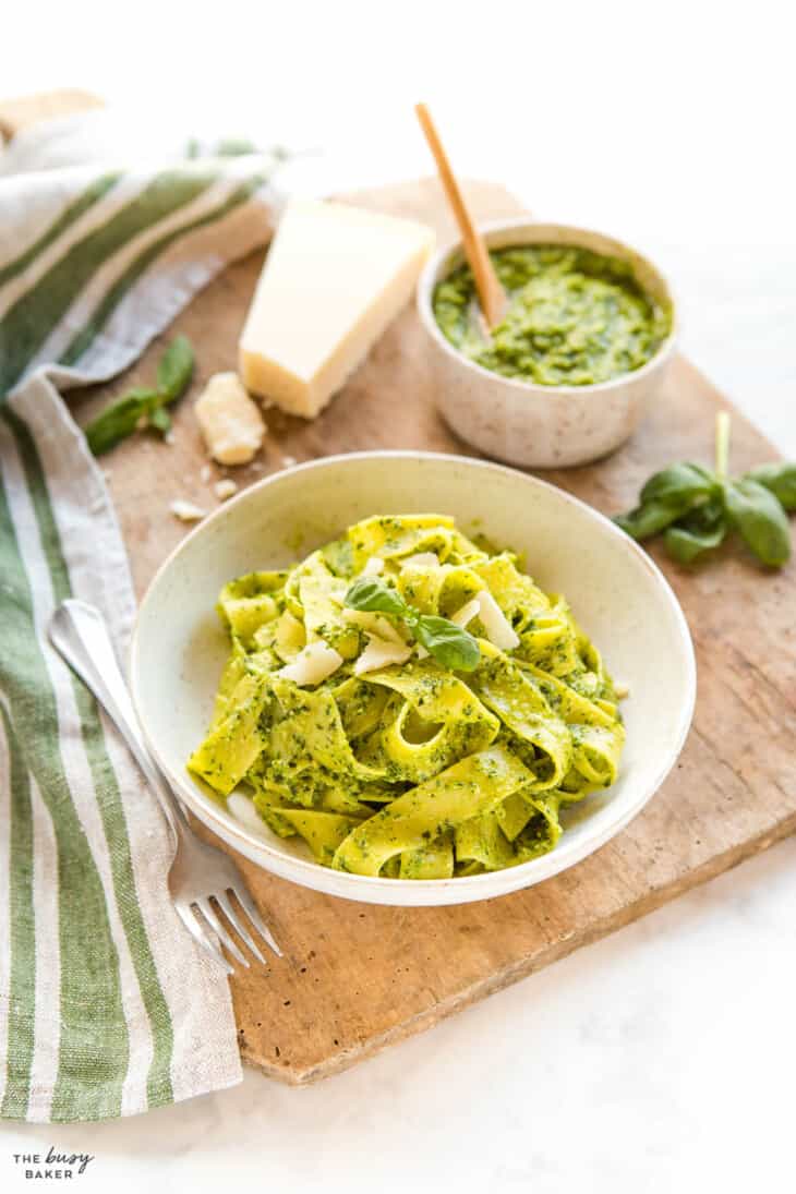 Pesto Pasta - The Busy Baker