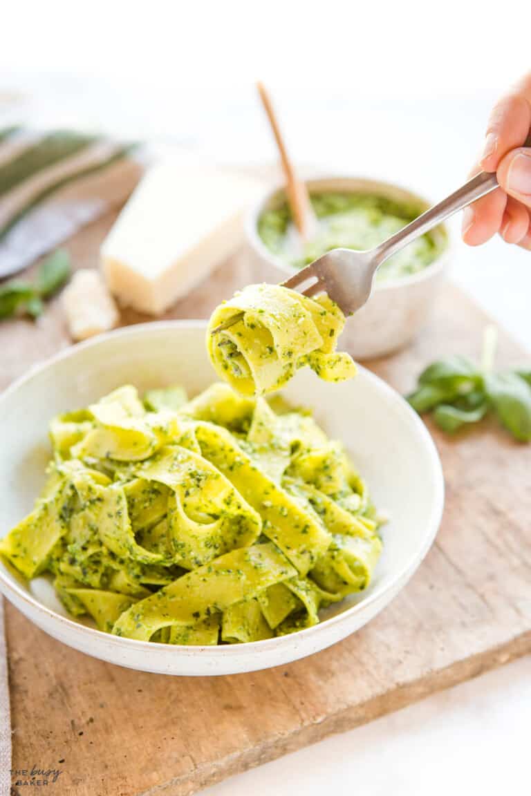Pesto Pasta - The Busy Baker