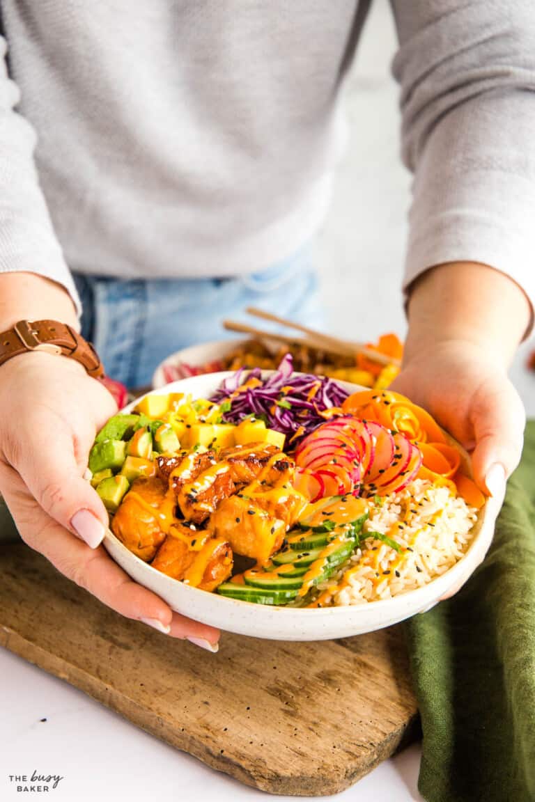 Poke Bowl - The Busy Baker