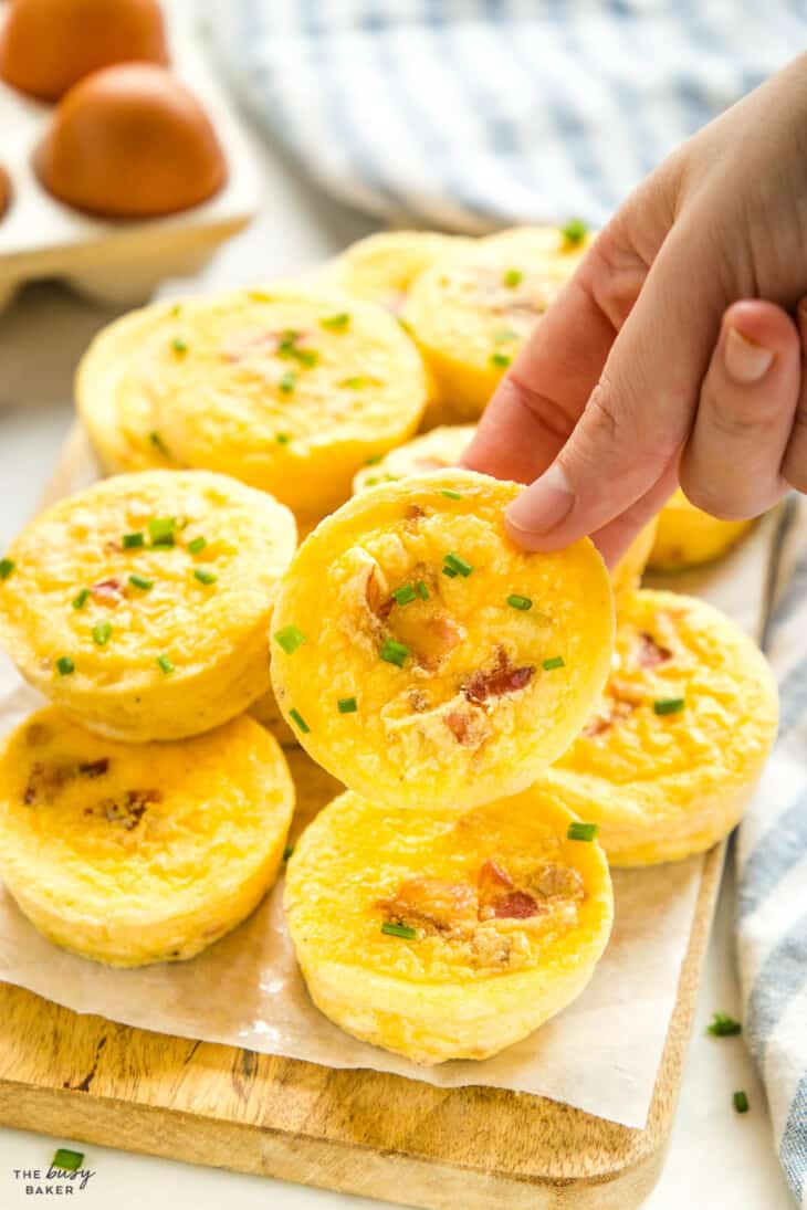 Egg Bites [Starbucks Copycat] - The Busy Baker