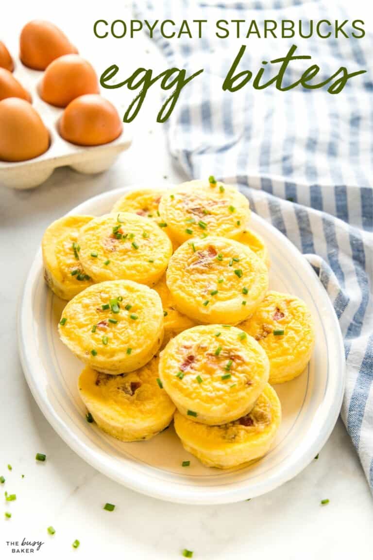 Egg Bites [Starbucks Copycat] - The Busy Baker