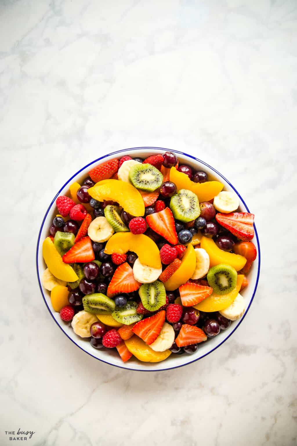 Fruit Salad {Easy & Healthy} - The Busy Baker