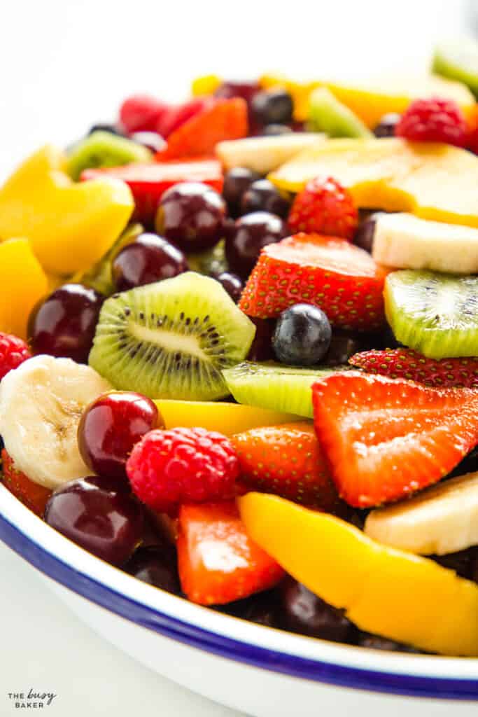 Fruit Salad {Easy & Healthy} - The Busy Baker