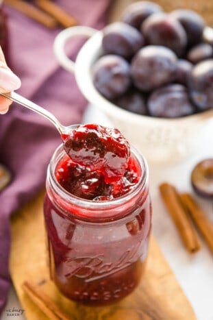 Plum Jam - The Busy Baker