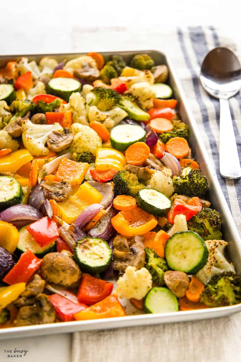 Roasted Vegetables - The Busy Baker