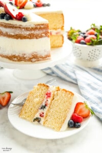Berry Chantilly Cake - The Busy Baker
