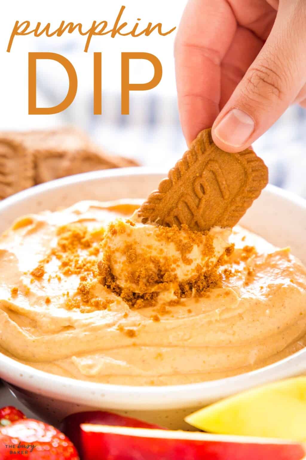 Pumpkin Dip - The Busy Baker