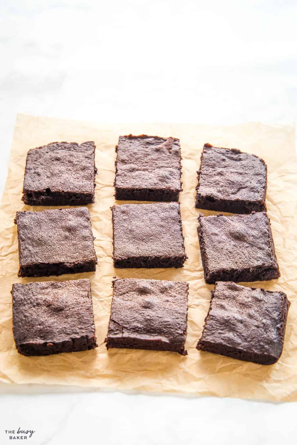 Easy Brownies - The BEST Fudgy Brownies! - The Busy Baker