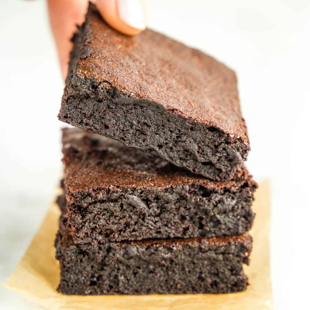 Easy Brownies - The BEST Fudgy Brownies! - The Busy Baker
