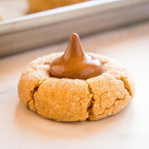 Peanut Butter Blossoms - The Busy Baker