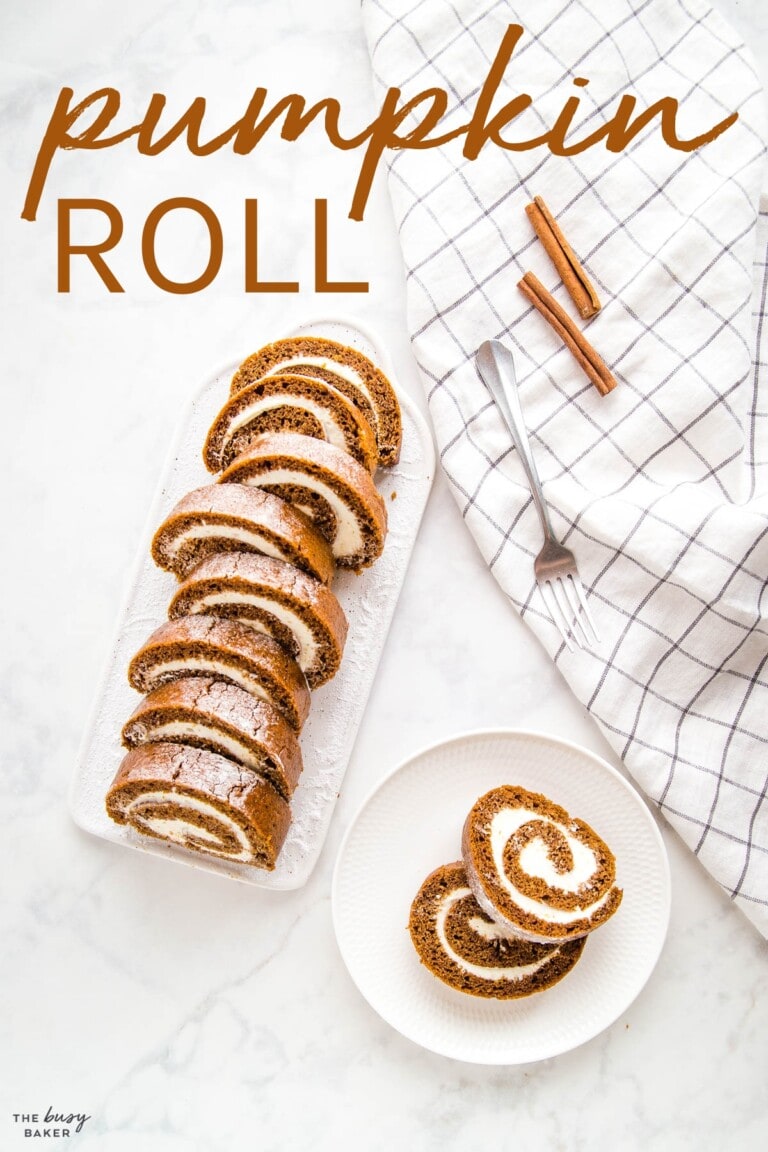 Pumpkin Roll - The Busy Baker