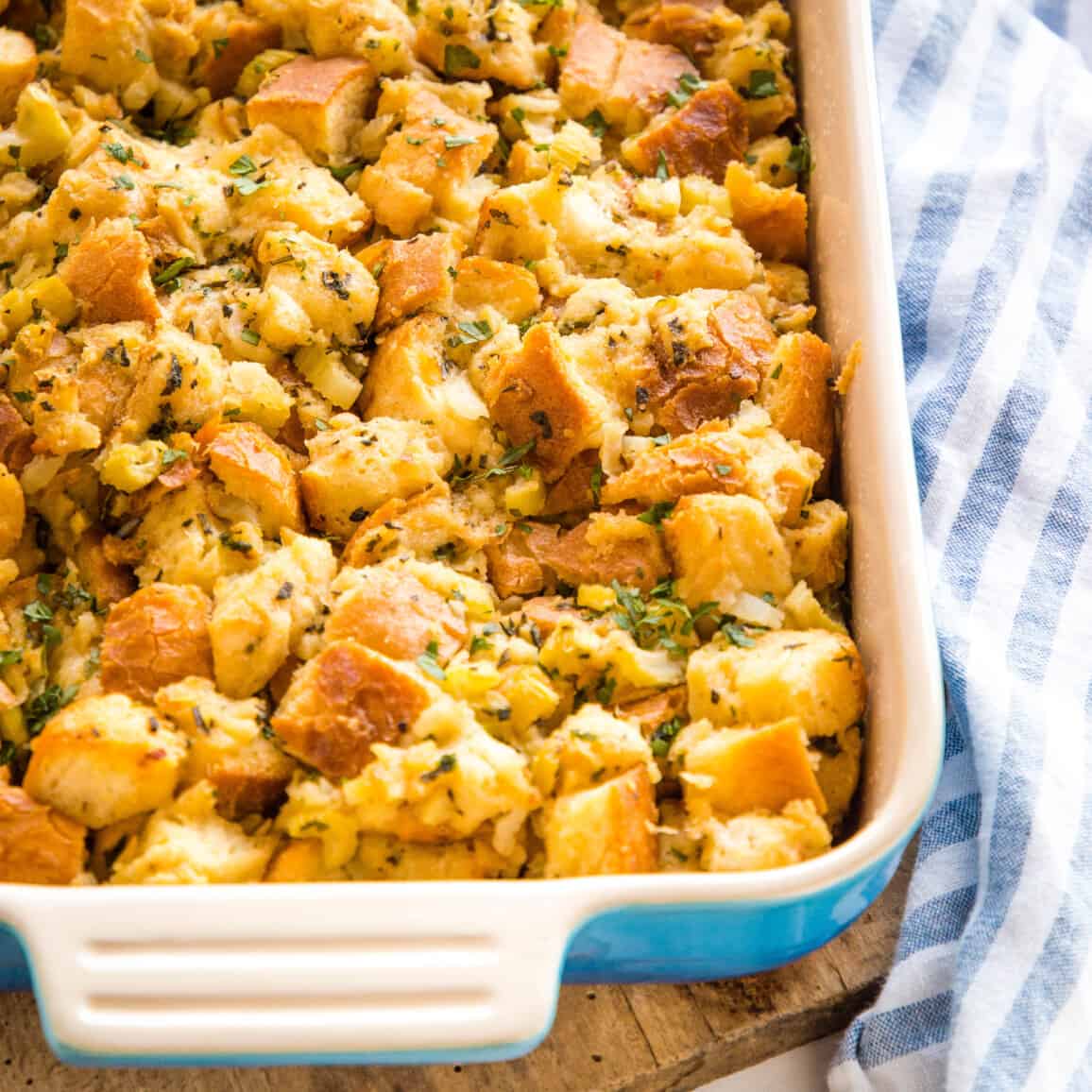 Homemade Stuffing - The Busy Baker