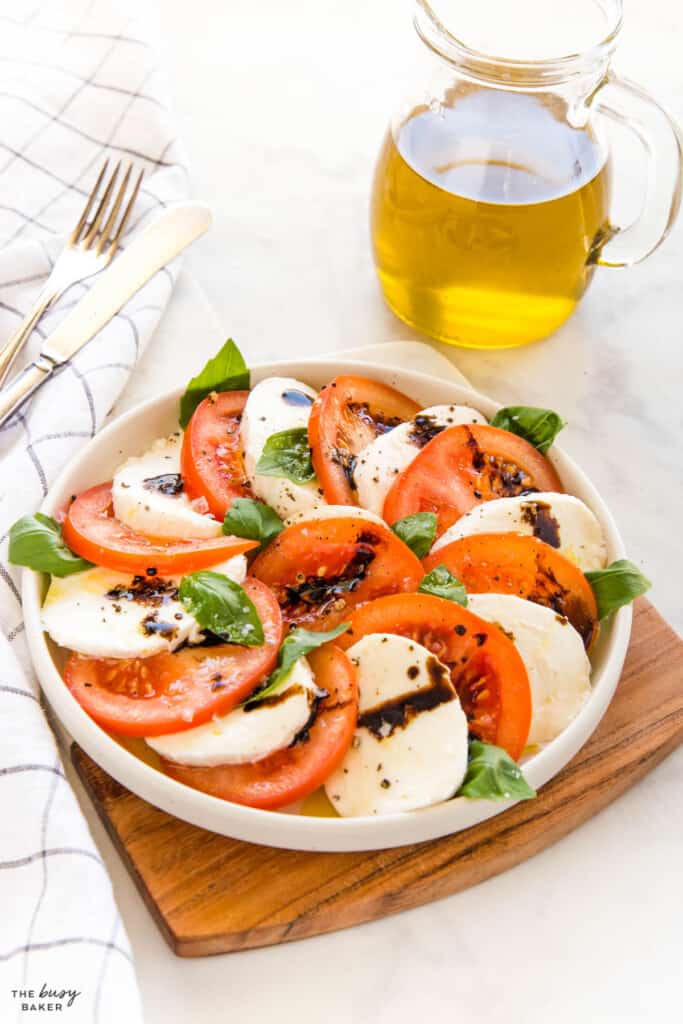 Caprese Salad - The Busy Baker