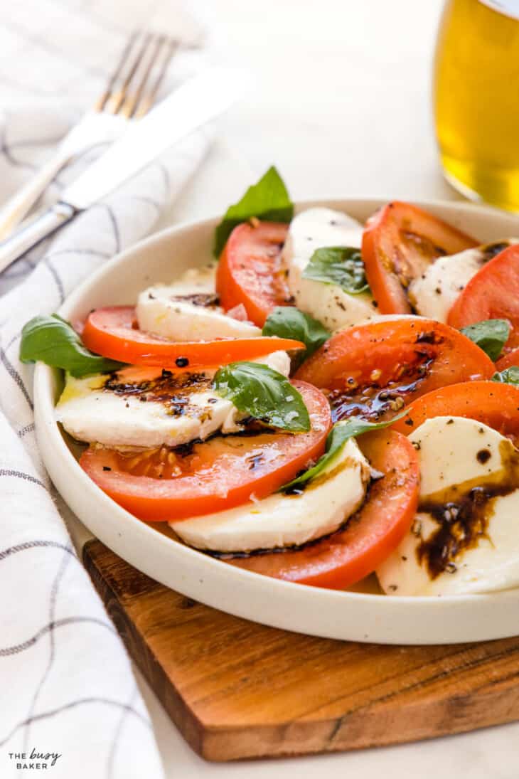 Caprese Salad - The Busy Baker