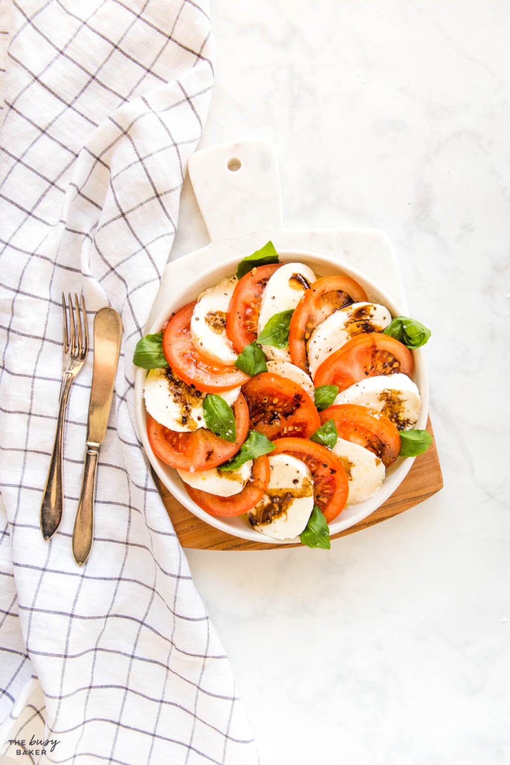 Caprese Salad - The Busy Baker