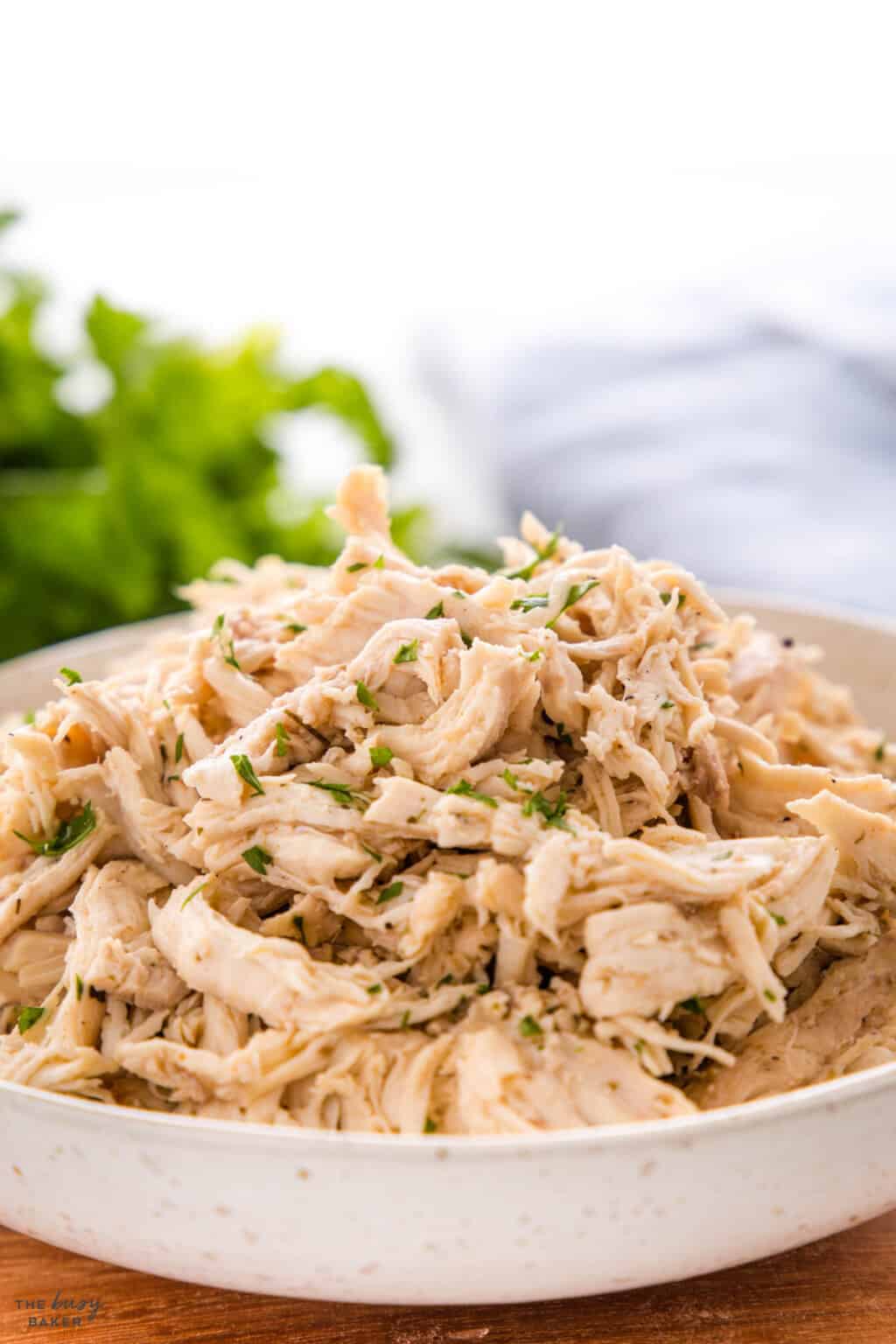 How to Make Shredded Chicken - The Busy Baker