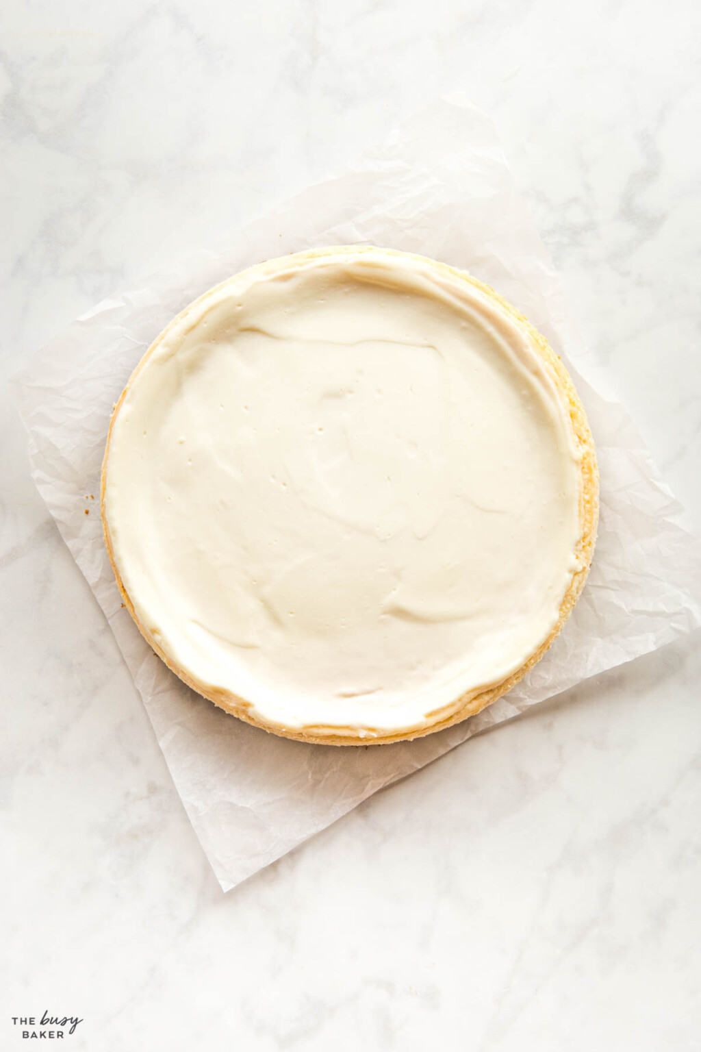 New York Cheesecake - The Busy Baker