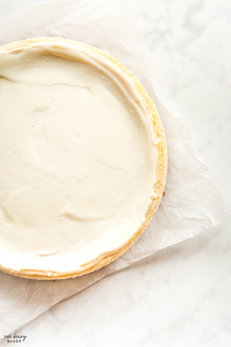 New York Cheesecake - The Busy Baker