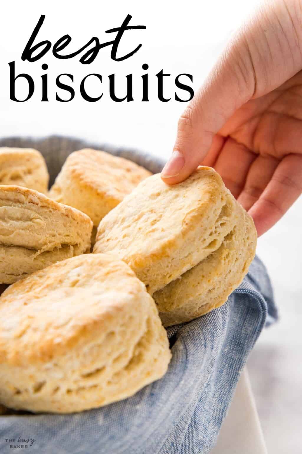 Homemade Biscuits - The Busy Baker