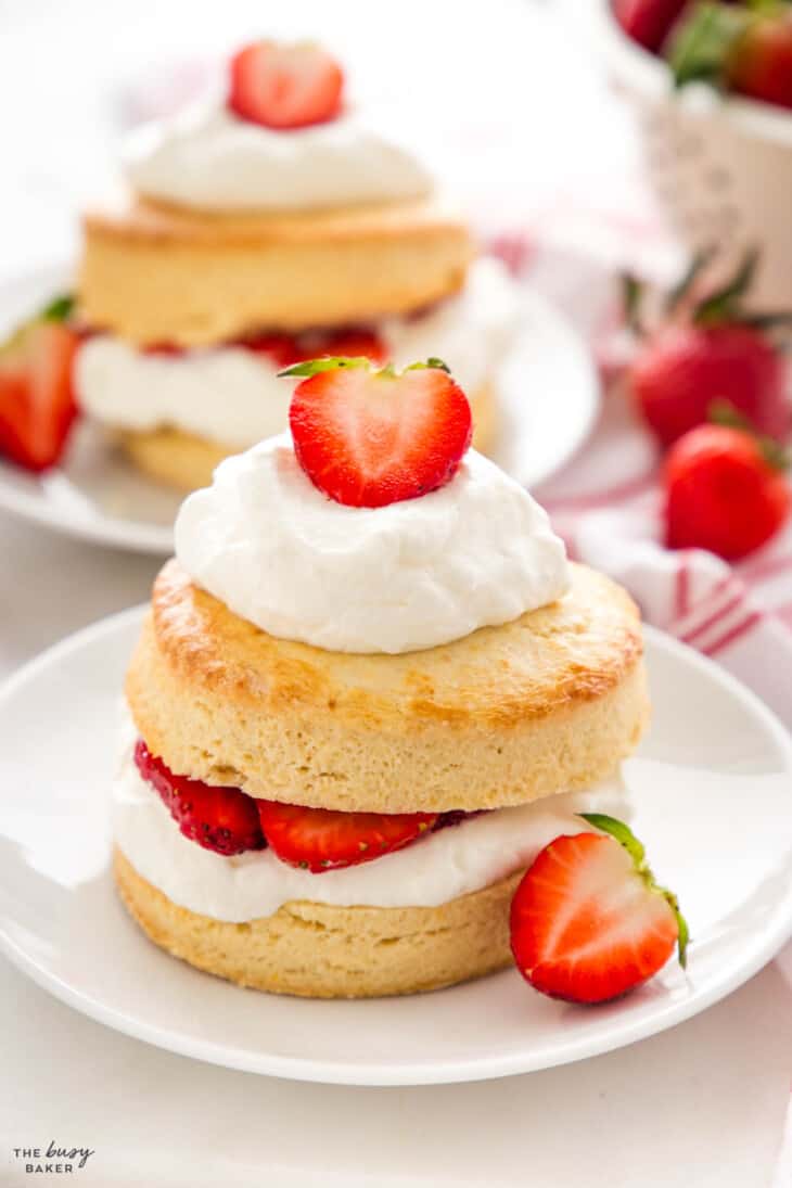 Strawberry Shortcake - The Busy Baker
