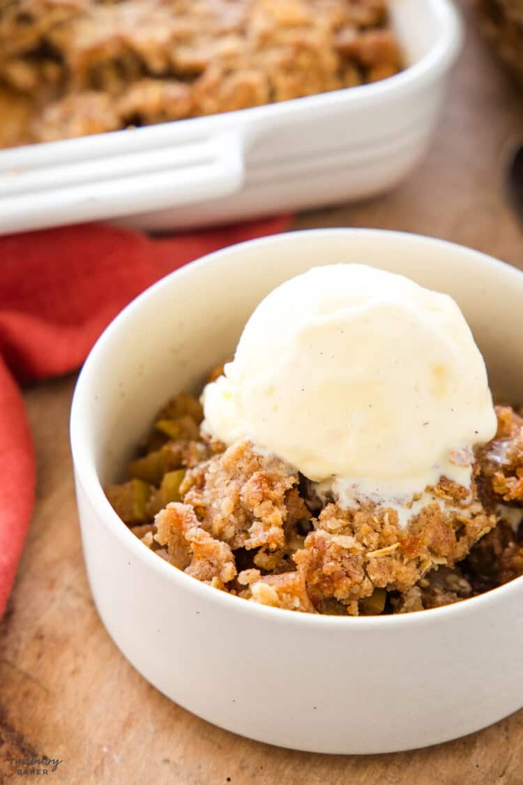 Apple Crisp - The Busy Baker