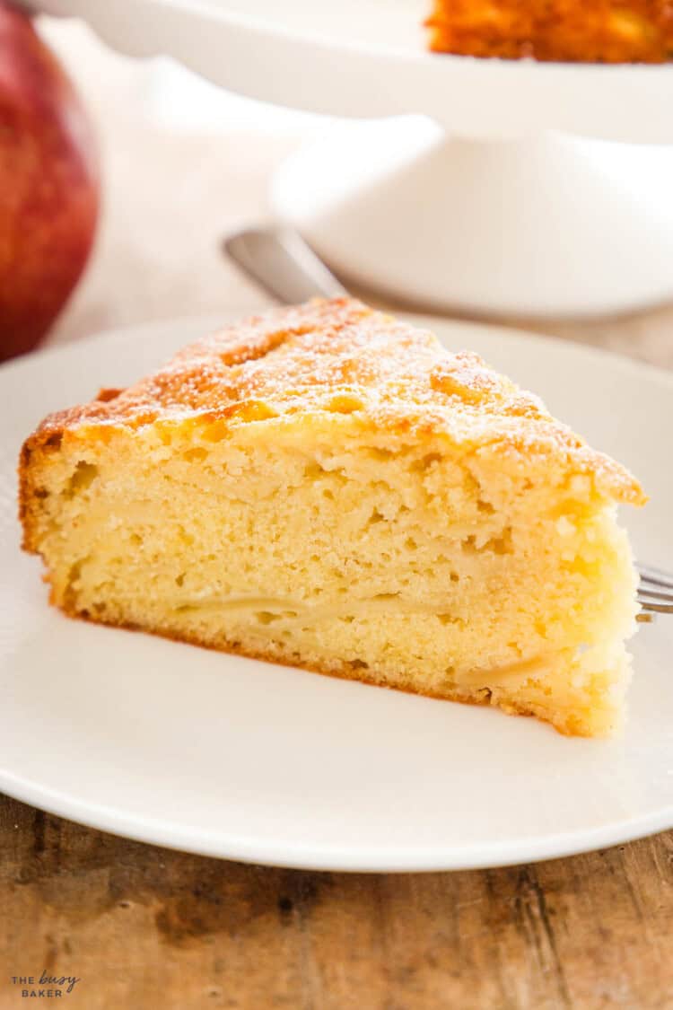 French Apple Cake - The Busy Baker