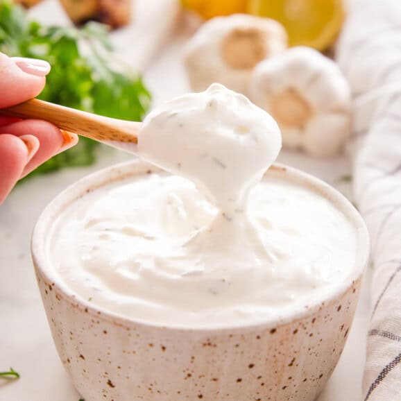 Garlic Sauce - The Busy Baker