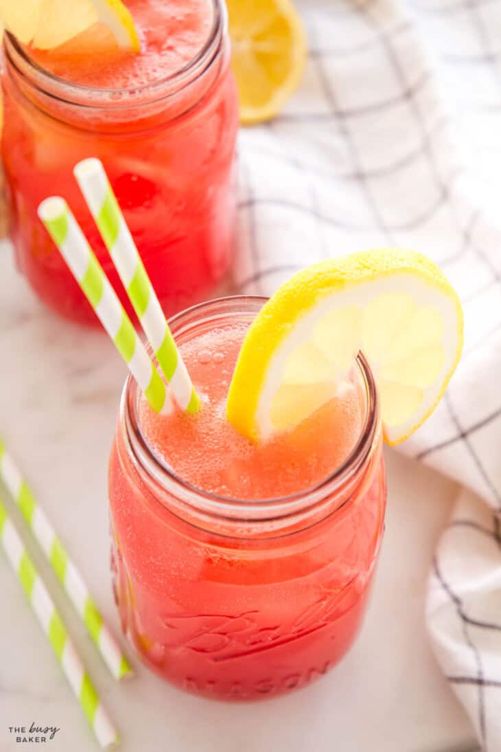 Watermelon Lemonade - The Busy Baker