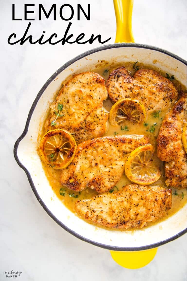 Lemon Chicken - The Busy Baker
