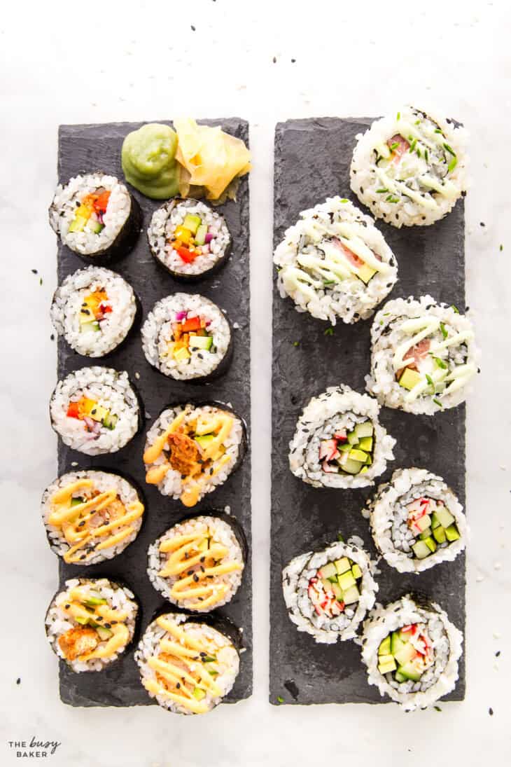 How to Make Sushi - The Busy Baker