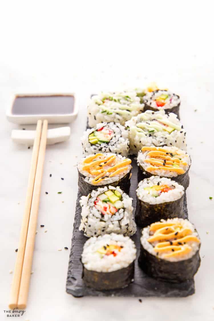 How to Make Sushi - The Busy Baker