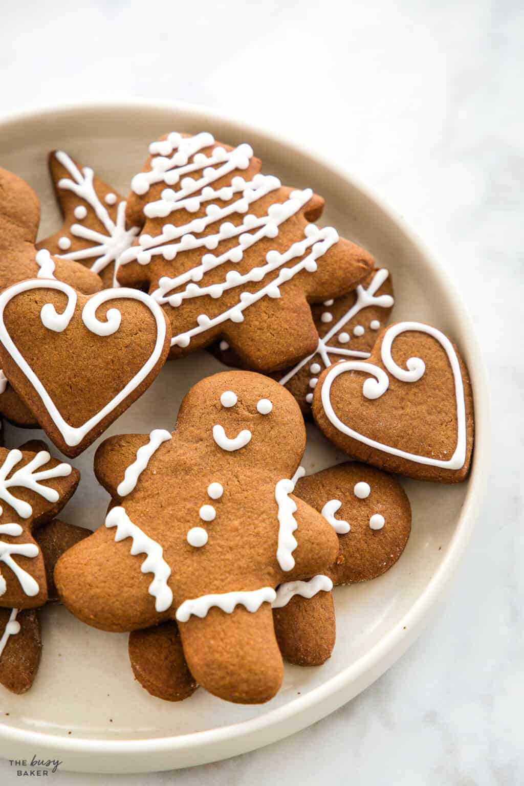 Gingerbread Cookies - The Busy Baker