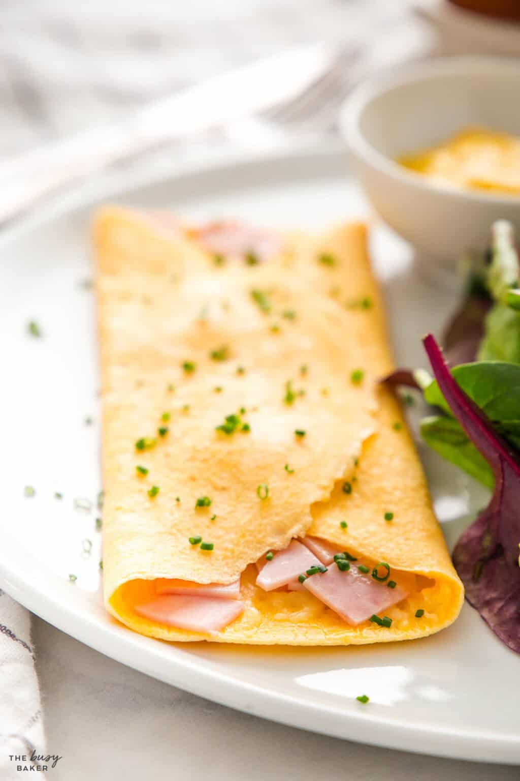 French Omelette - The Busy Baker