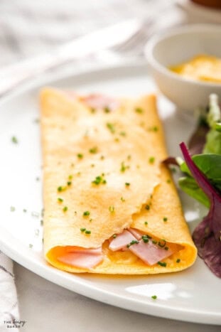 French Omelette - The Busy Baker