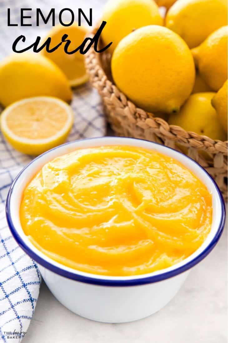 Lemon Curd - The Busy Baker