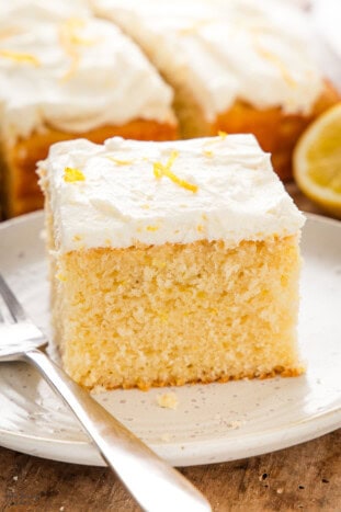Lemon Cake - The Busy Baker