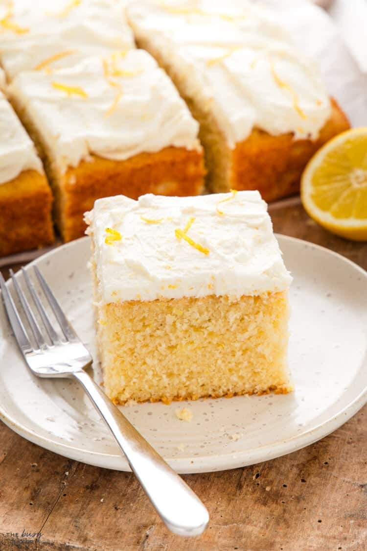 Lemon Cake - The Busy Baker