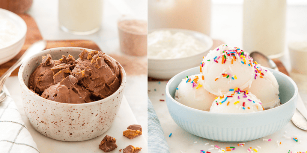 Protein Ice Cream - The Busy Baker