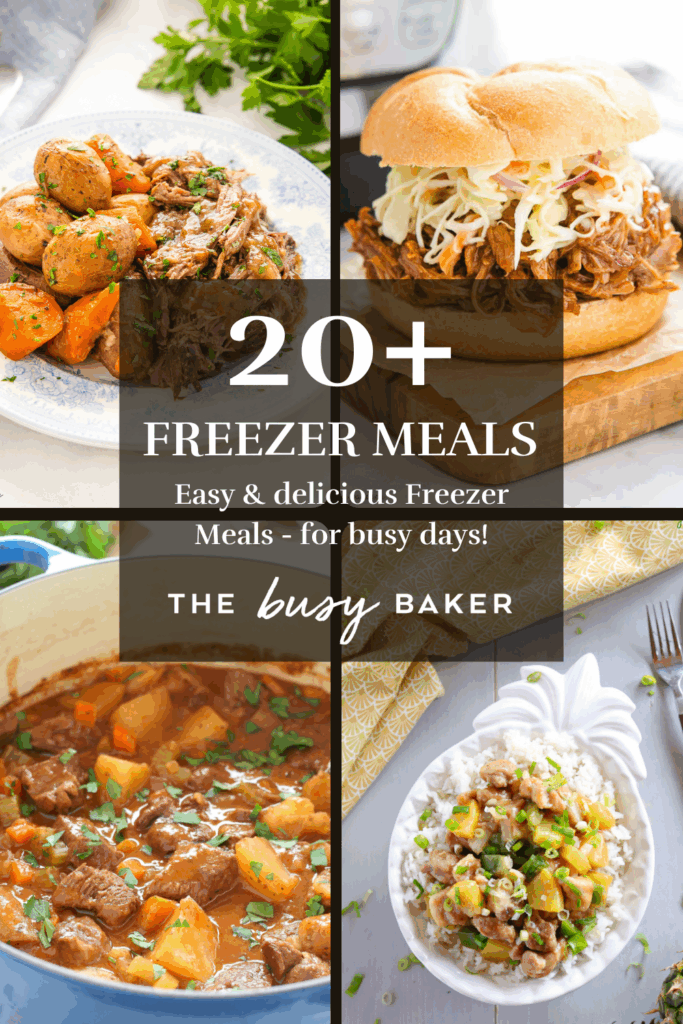 20+ Freezer Meals for Busy Weeknights - The Busy Baker