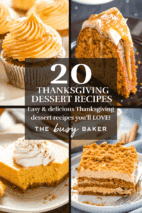20 Thanksgiving Desserts You'll Love - The Busy Baker
